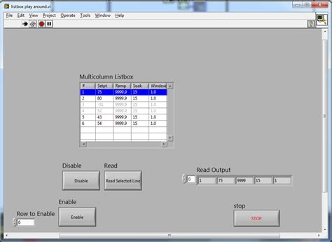 how to make a multicolumn list and format data etc ni community