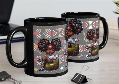 Relax Sis Mug Black Woman Cup Etsy