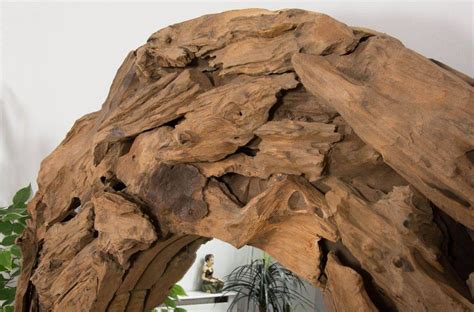Reclaimed Teak Root Piece Circular Mirror 4 Sizes Sustainable Furniture