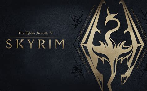Wallpapers Skyrim Logo