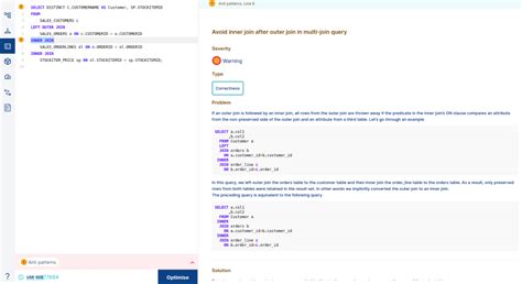 Avoid SQL Anti Patterns OUTER Joins Anti Joins Explained