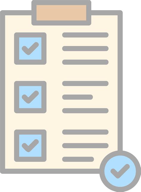diseño de icono de vector de tarea completada 17007170 Vector en Vecteezy