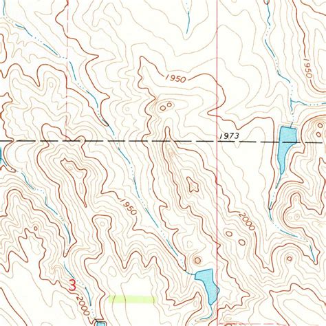 Lake Hurley Se Sd 1970 24000 Scale Map By United States Geological
