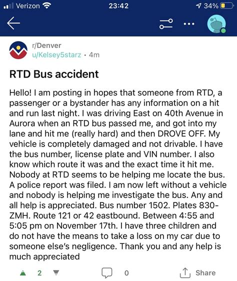 Rtd Bus Accident R Auroraco
