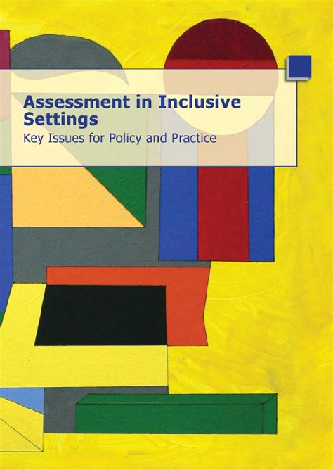 Pdf Assessment In Inclusive Settings