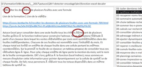 Détecter automatiquement l encodage des fichiers en VBA