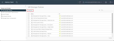 Vmware Storage Policies Implementing Dell Powerflex With Vmware Tanzu