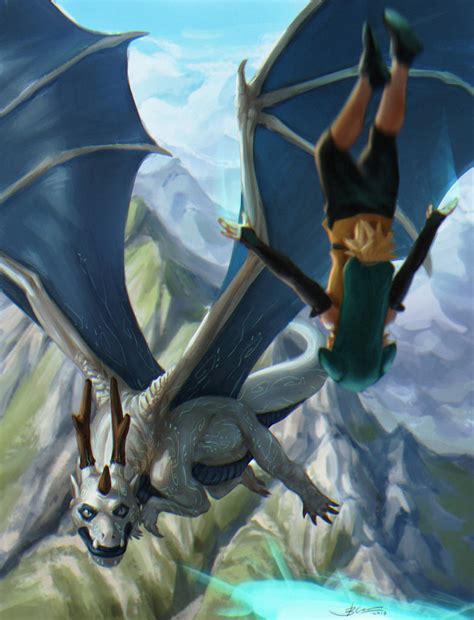 Flying With The Dragon By Daryabler On Deviantart