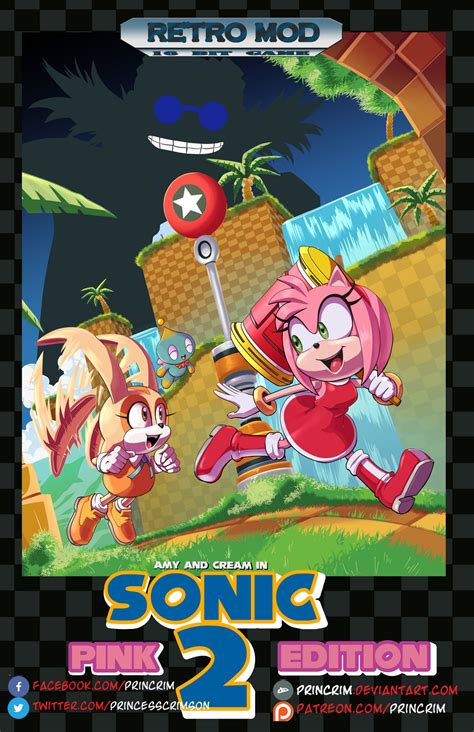 Amy And Cream In Sonic The Hedgehog 2 By Princrim On Deviantart