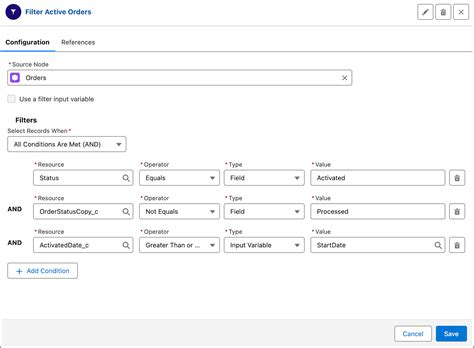 create a data processing engine definition salesforce trailhead