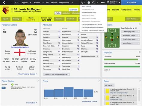 Fm 2014 In Game Editor Is Designed To Tweak Players Teams Staff Softpedia