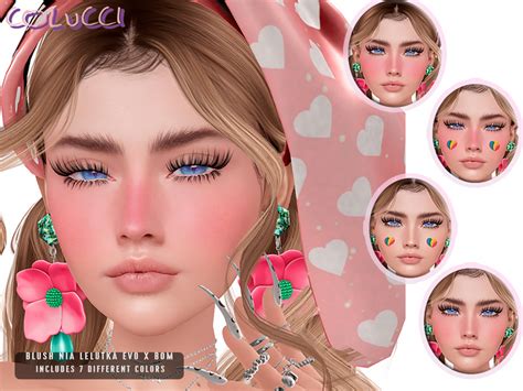 Second Life Marketplace Blush Nia Lelutka Evo X Bom