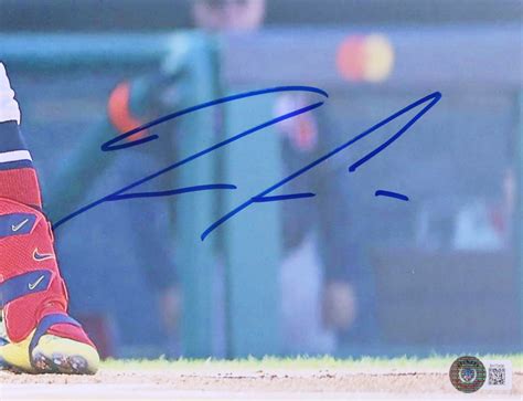 Ronald Acuna Jr Signed Braves 16x20 Photo Beckett Pristine Auction