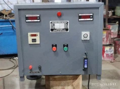 10 Amps Electroplating Rectifier Machine 10 Volts At ₹ 370000 In Kolkata