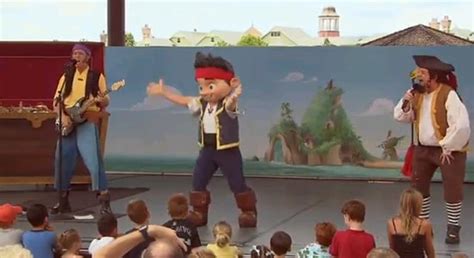 Sharky And Bones From ‘jake And The Never Land Pirates Drop Anchor At Downtown Disney At Walt