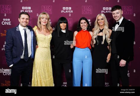 Left To Right Alexander Frankie Claudia Winkleman Charlotte Leanne And Jake During A
