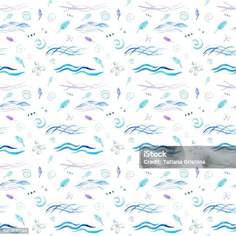 겨울 원활한 패턴 0명에 대한 스톡 벡터 아트 및 기타 이미지 0명 겨울 깃털 Istock