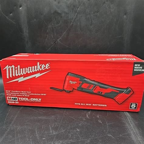 Milwaukee 2626 20 M18 Cordless Multi Tool Tool Only 45242313655 Ebay