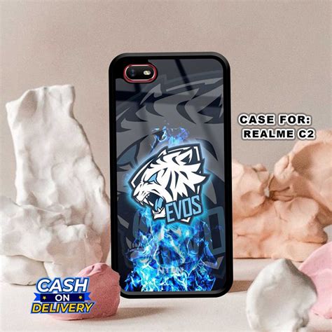 Jual Case Realme C2 Casing Hard Case 2d Terbaru Evs Sarung Hp