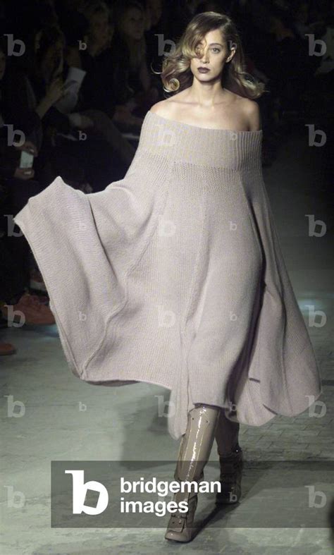 Image Of A Model For Japanese Designer Junko Shimada Presents His Ready