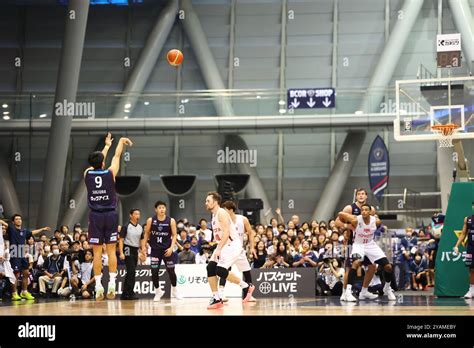 Kanagawa Japan 13th Oct 2024 Yusei Sugiura B Corsairs Basketball