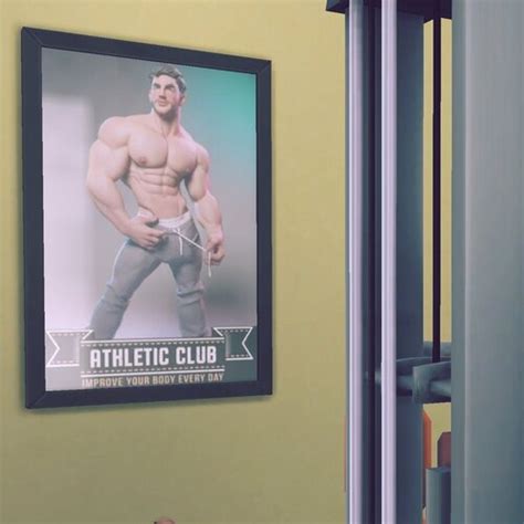 Gay Themed Gym Posters Set 1 Objects Loverslab