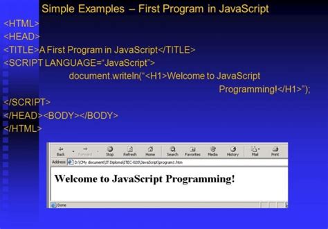 Tutorial On Writing The First JavaScript Program Webskitters Academy