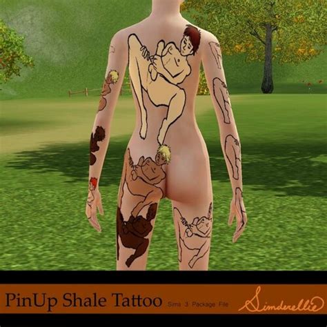Pinups Shale And Sarah Tattoos The Sims 3 Loverslab