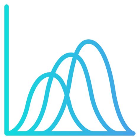 Wave Chart Generic Gradient Icon