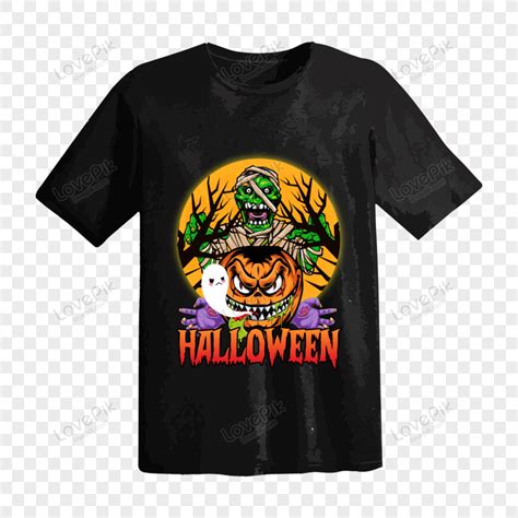 할로윈 티셔츠 Png 일러스트 무료 다운로드 Lovepik