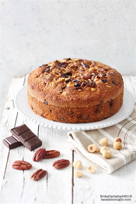 Torta Con Frutta Secca E Doppio Cioccolato La Tana Del Coniglio