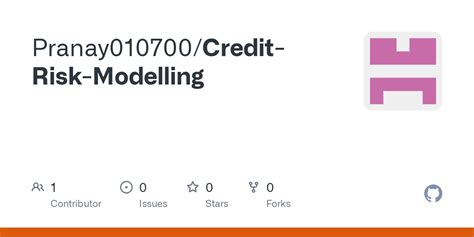 GitHub Pranay Credit Risk Modelling
