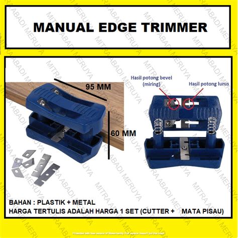 Jual Alat Potong Edging Manual Edge Trimmer Edge Banding Cutter Edging