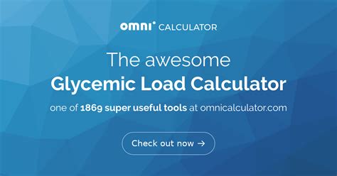 Glycemic Load Calculator
