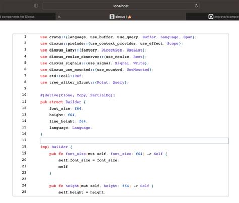 Media Sneak Peek Of Engrave A Browser Based Text Editor Made With Dioxus And Tree Sitter Rrust