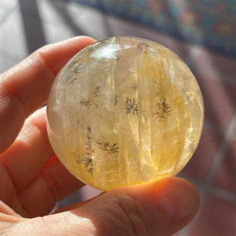 Geoclassics Dendritic Quartz Sphere