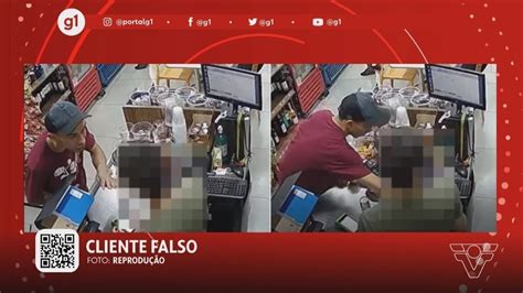 Vídeo G1 Em 1 Minuto Santos Homem Finge Ser Cliente Anuncia