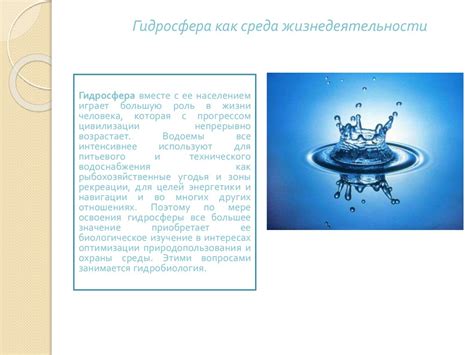 Охрана водных экосистем презентация онлайн