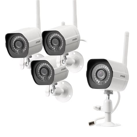 Zmodo Smart Wireless Security Cameras Hd Indoor Outdoor Wifi Ip