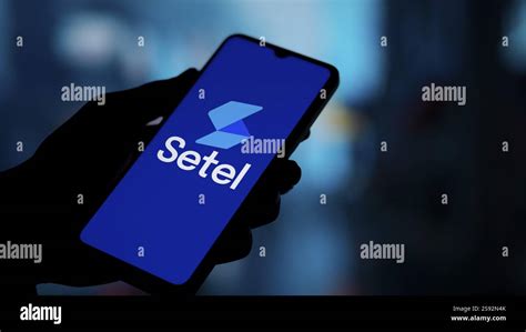 Dhaka Bangladesh 21 Jan 2025 Setel Logo Is Displayed On Smartphone