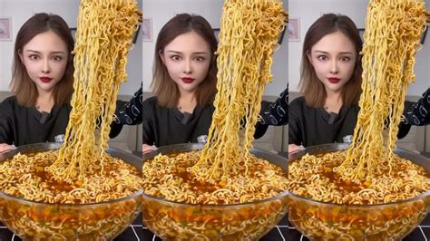 국수 먹방 먹방 Asmr Mukbang Noodles Eating Challenge Youtube