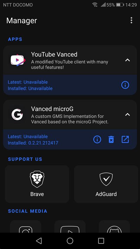 [question] I Cant Install Youtube Vanced Even After Installing Micro G What Should I Try To Do