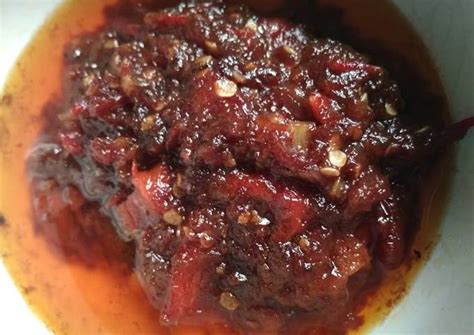 Resep Sambal Masak 🤤 Oleh Nurul Ismawatii Cookpad