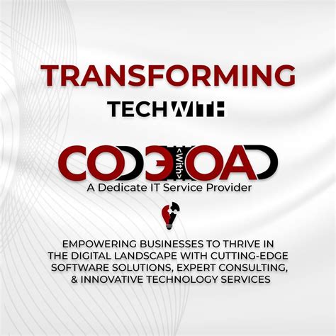 Codewithoad Softwarecompany Techinnovation Digitaltransformation Code With Oad
