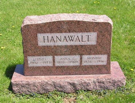 Anna Catherine Lusher Hanawalt 1874 1969 Find A Grave äreminne