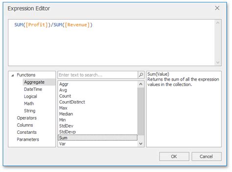 Summary Level Aggregations Business Intelligence Dashboard