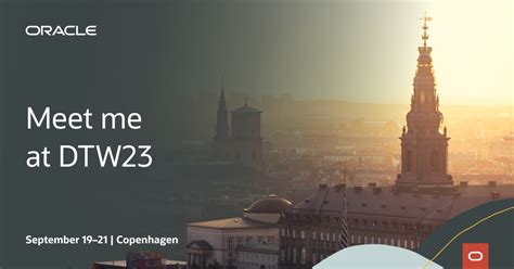 Mohan Babu On Linkedin Oracle At Dtw23 Ignite 302