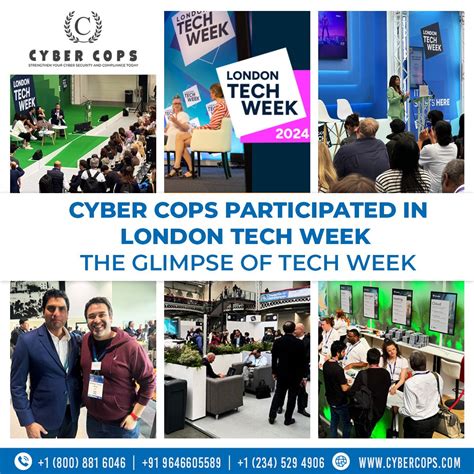 Cyber Cops On Linkedin Cybercops Londontechweek Techweekglimpse Cybersecurity Innovation…