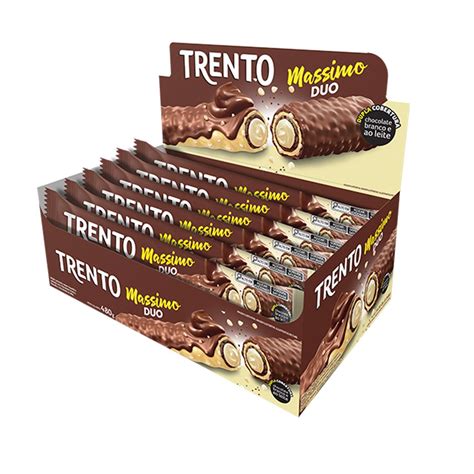 Trento Massimo Duo Chocolate Wafer Delicioso Aproveite