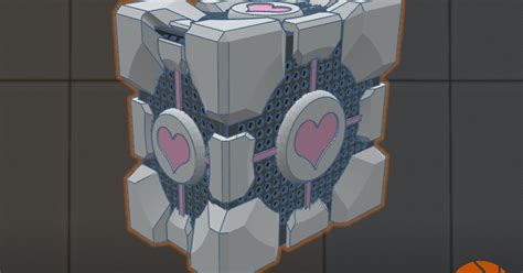 The Companion Qube Qube 500 Companion Cube Decorations Por